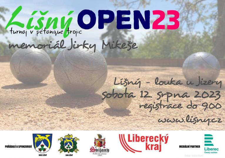 Líšný Open23 - Oficiální stránky obce Malá Skála